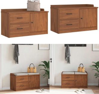 vidaXL Flurbank sandnes 87x40x50 cm Massivholz Kiefer - Vidaxl