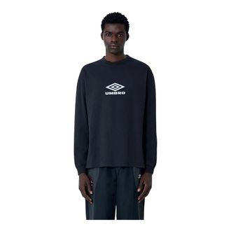 Umbro Logo-Motiv T-Shirt - - Tops - Herren - Schwarzk - XL