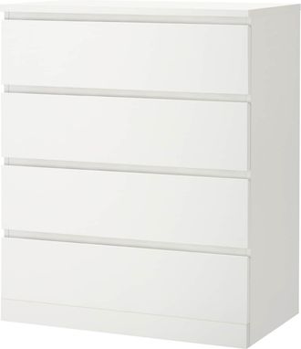 IKEA MALM Kommode mit 4 Schubladen