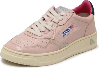 Autry Femme, Chaussures, Rose, Taille: 37 EU Medalist Low