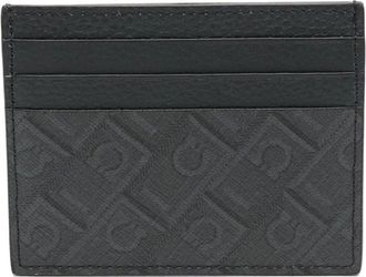 Ferragamo Homme, Accessoires, Noir, Taille: ONE Size Portefeuille noir avec emplacements pour cartes
