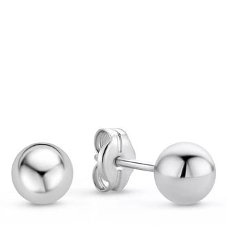 Isabel Bernard Ohrringe - Saint Germain Finou 14 Karat Ear Studs With Sphere - Gr. unisize - in Silber - für Damen