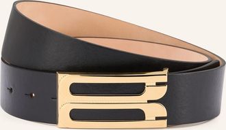 Victoria Beckham Lederg&uuml;rtel Jumbo Dorian schwarz