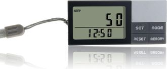 Dioche Schrittz&auml;hler mit Trageband, 7-Tage-Speicher, Genauer Schrittz&auml;hler, Kalorienverbrauch, Distanz-Tracker f&uuml;r Walking, Laufen, Fitness