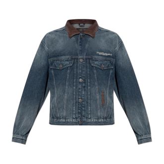 Diesel unisex, Vestes, Bleu, Taille: S Denim Jacket