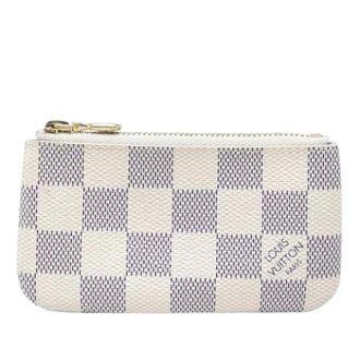 Louis Vuitton Pre-owned Pochette Cles - Femme - Pre-owned - Blanc - Taille: ONE Size