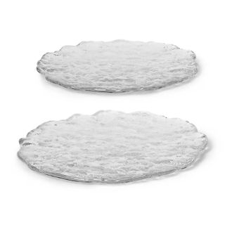 Ferm Living Assiettes Momento en verre - Set de 2 Ferm Living