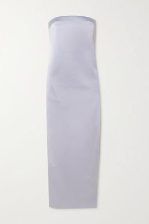 16Arlington Blaise Tr&auml;gerloses Maxikleid Aus Duchesse-satin - Lila