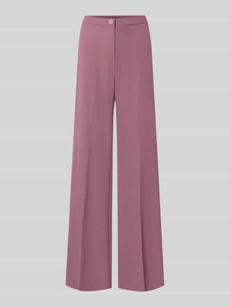 Rinascimento Wide Leg Stoffhose mit Knopfverschluss