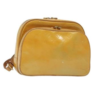 Louis Vuitton Sac &agrave; dos en cuir Pre-owned - Femme - Pre-owned - Jaune - Taille: ONE Size