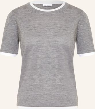 Mrs & Hugs Mrs & Hugs Strickshirt grau