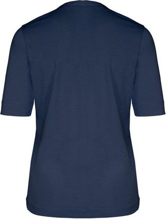 bianca Kurzarmshirt EDIRA in cleanem Look mit V-Ausschnitt