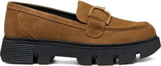 Geox mocassins Vilde à boucle - Marron