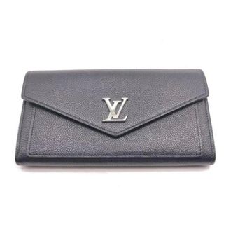 Louis Vuitton Portefeuille long (bi-pli) doccasion - Femme - Pre-owned - Noir - Taille: ONE Size