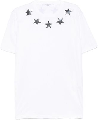 Givenchy t-shirt en coton à col rond - Blanc
