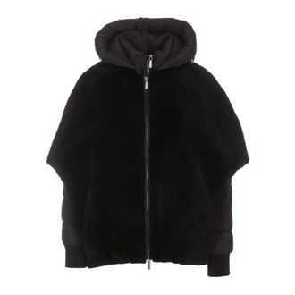 Moorer Femme, Vestes, Noir, Taille: 36 FR Vestes Noires pour Hommes