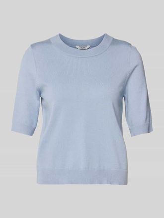 Mbym Strickshirt mit Rundhalsausschnitt Modell Carla
