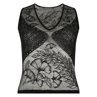 Alberta Ferretti Tops - - Tops - Damen - Schwarzk - L