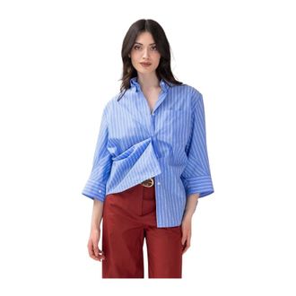 Ermanno Scervino Damen, Blusen & Hemden, Blau, XSGr&ouml;&szlig;e