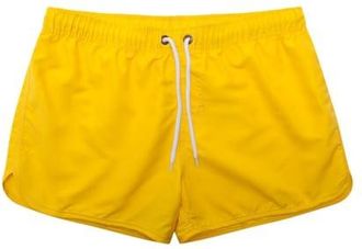Generic Short de bain hawa&iuml;en pour homme - S&eacute;chage rapide - Avec poches - Short de bain pour homme, jaune, 3XL