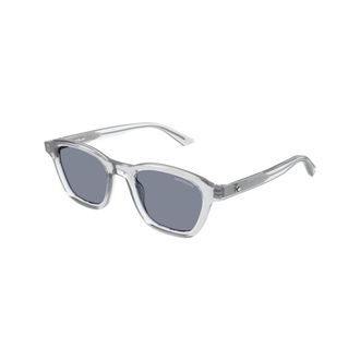 Montblanc Mb0384S Sonnenbrille - - Accessories - unisex - Grau - 50 MM