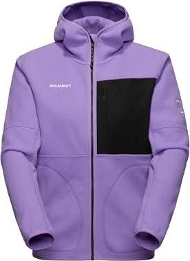 Mammut Tamaro ML Hooded Jacket Women Couche intermédiaire, Lavandine/Noir, S Femmes