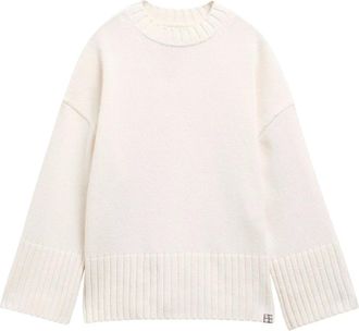 Barbour Femme, Pulls, Blanc, Taille: 38 FR Pull col rond Gaia