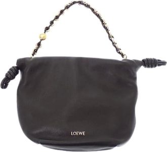 Loewe Pre-owned Flamenco Purse - Femme - Pre-owned - Noir - Taille: ONE Size