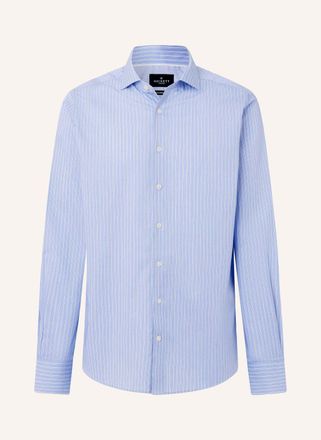 Hackett Freizeithemd Twill Parallel Str blau