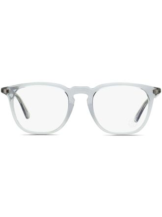 Moncler Brille mit Wayfarer-Gestell - Nude