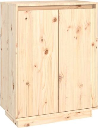 vidaXL Schuhschrank 60x35x80 cm Massivholz Kiefer - Vidaxl