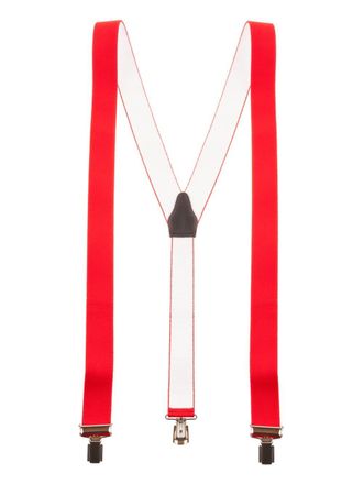 shenky Hosentr&auml;ger | 3er Clips | 3,5cm Breite | verstellbar | Basic | Y-Form | elastisch | f&uuml;r Oktoberfest Fassnacht Karneval Hochzeit Skihosen | Damen & Her