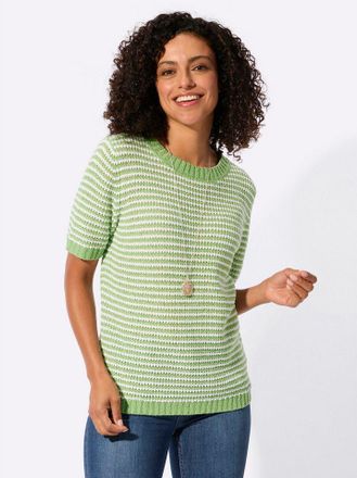 Witt Strickpullover Kurzarm-Pullover Kurzarm