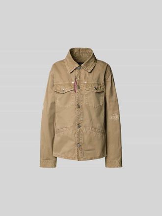 Dsquared2 Hemdbluse mit Knopfleiste