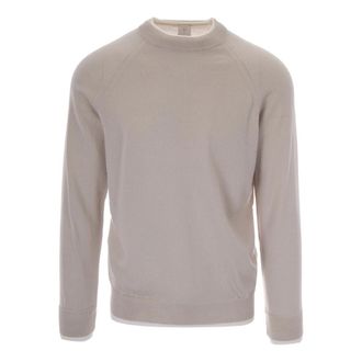 Eleventy Rundhals-Strickware - - Knitwear - Herren - Beige - S
