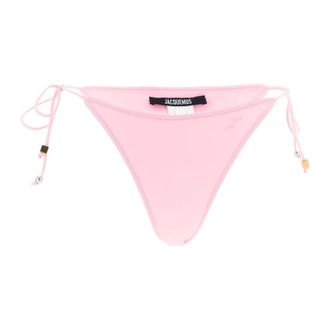 Jacquemus Femme, Maillots de bain, Rose, Taille: 36 FR Le Bas De Plage Triangle