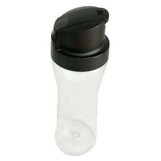 Tupperware Clear Collection Flasche 770 ml f&uuml;r Essig &Ouml;l schwarz