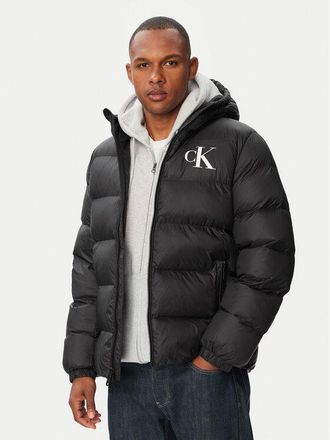 Calvin Klein Jeans Winterjacke LV04RG513G Schwarz Regular Fit