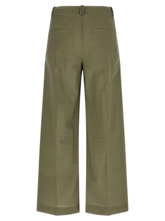 Brunello Cucinelli Womens Bicolor Cotton Casual Pants