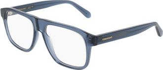 Ferragamo SF3063 438 Lunettes transparentes Avio 56/16/150 pour homme