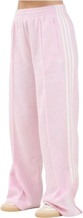 adidas Femme, Pantalons, Rose, Taille: 42 FR Firebird Mohair Wide Pantalons