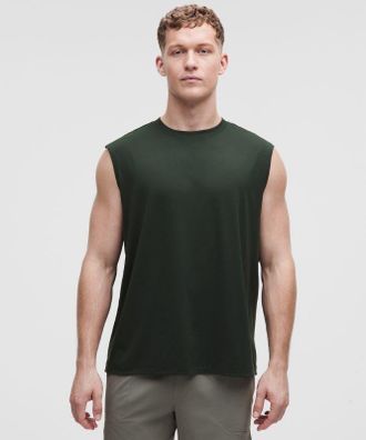 lululemon EasySet Trainings-T-Shirt f&uuml;r M&auml;nner - Gr&ouml;&szlig;e XL in Rainforest Green