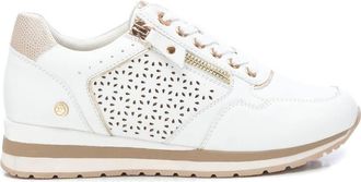 Xti Sportschuhe Sneaker Damen Wei&szlig; - Bequeme und vielseitige Schuhe - Casual Mode - Modell 14223401 (Gr&ouml;&szlig;e 38)