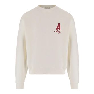 Autry Heritage Baumwoll-Sweatshirt mit Logo - - Sweatshirts & Hoodies - Herren - Wei&szlig; - XL