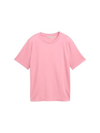 Tom Tailor Damen 1041160 T-Shirt, 36321-light Dusty pink, L