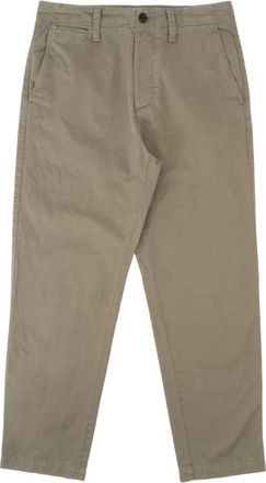 C.P. Company C.p. Company, Homme, Pantalons, Gris, Taille: L Chinos classiques en gabardine de coton