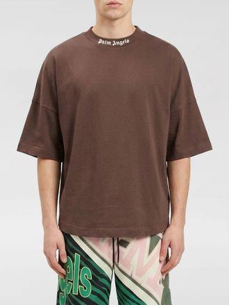 Palm Angels T-Shirt Homme couleur Marron