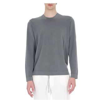 Drumohr Homme, Tops, Gris, Taille: XL Long Sleeve Hauts