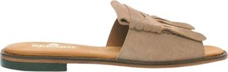 Sebago Femme, Chaussures, Beige, Taille: 40 EU Slide Fringes