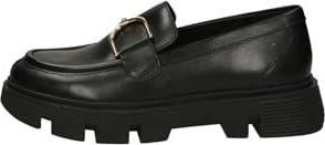 Geox Femme D vilde H Moccasine, Noir, 39.5 EU